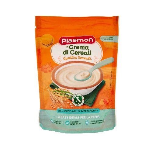 PLASMON BABY FOOD CREAM GR 200 FOUR GRAINS – myDelibox