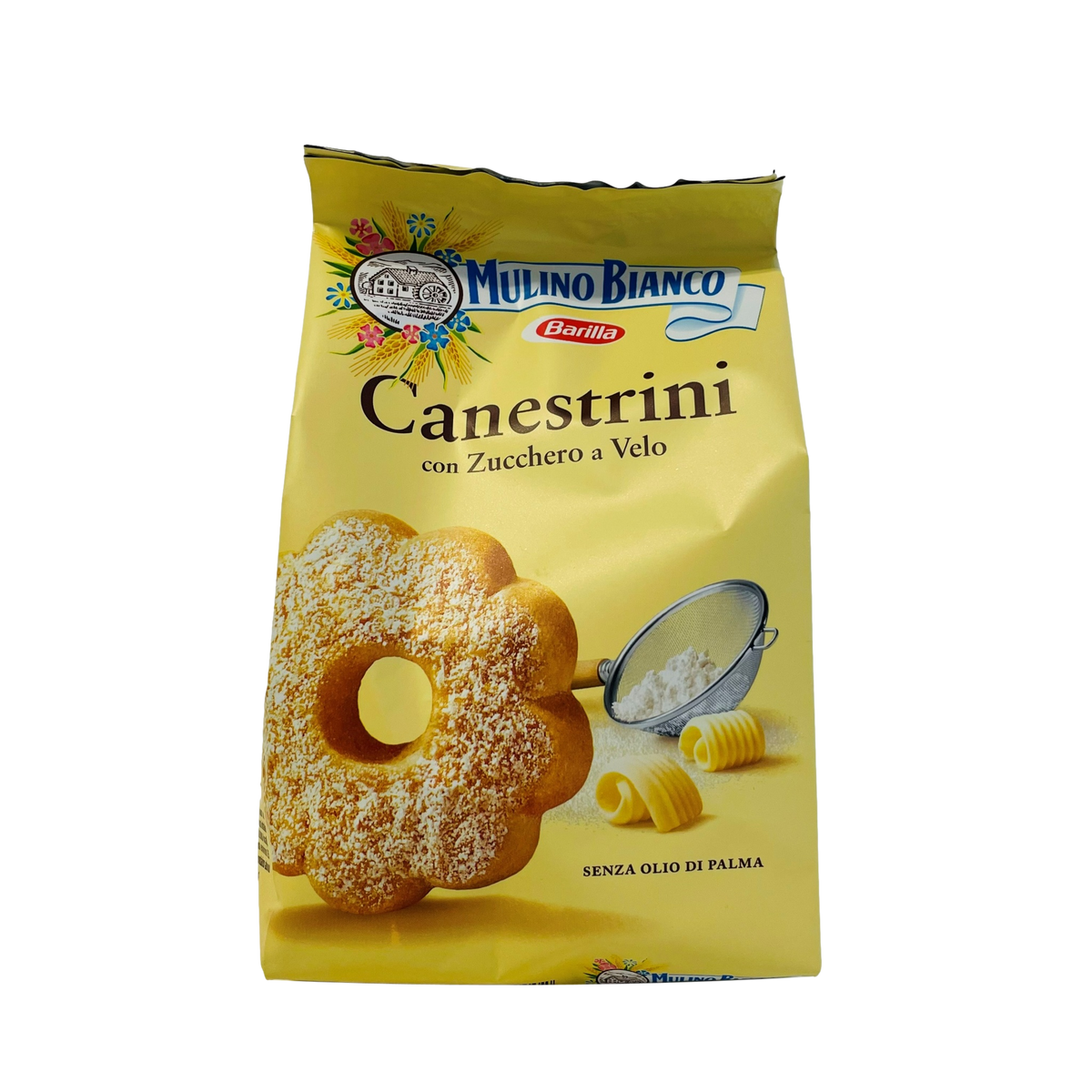 MULINO BIANCO PASTRY FOOD GR 200 CANESTRINI WITH ICING SUGAR – myDelibox