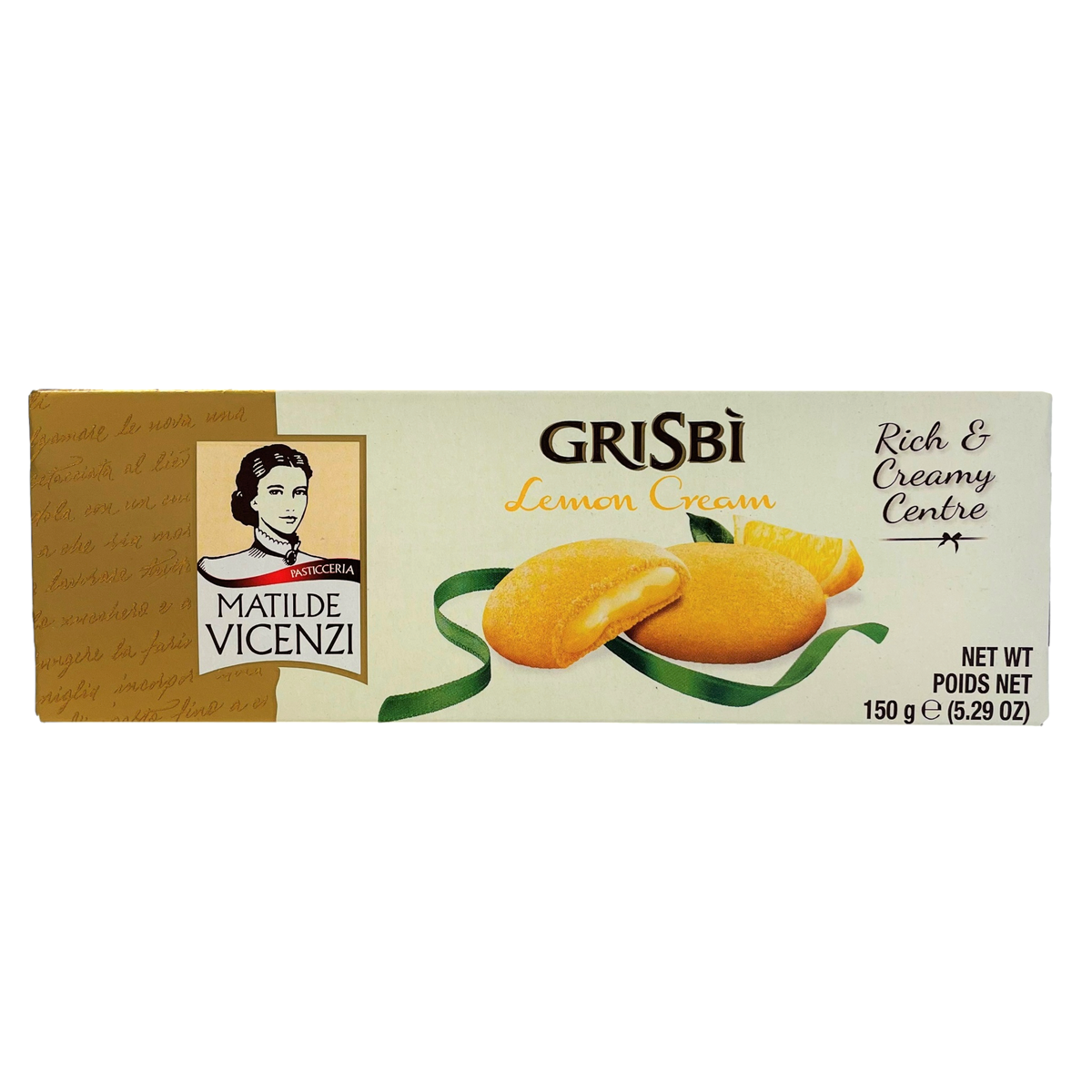 GRISBI COOKIES GR 135 CLASSIC CREAM / LIMONE – myDelibox