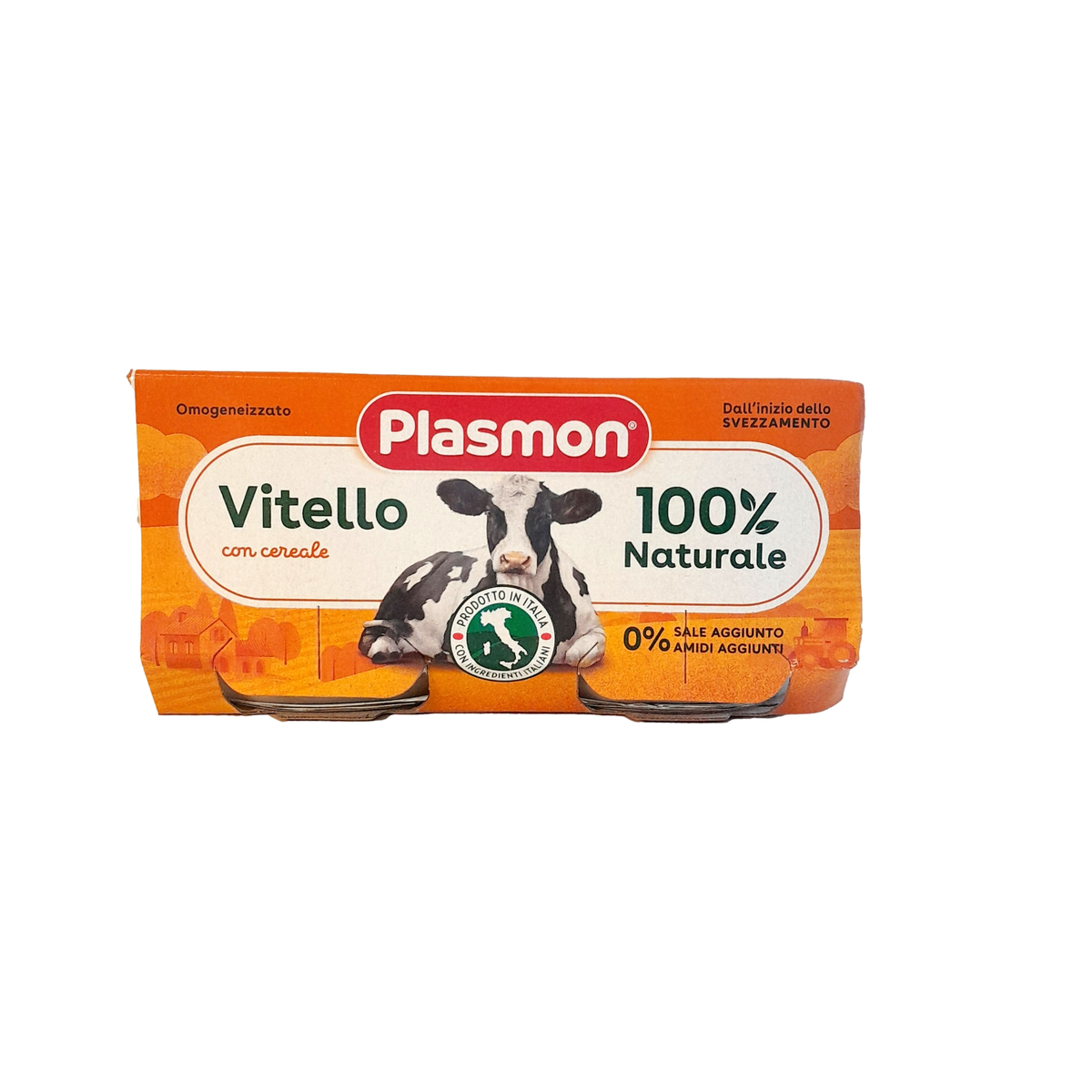 PLASMON BABY FOOD PUREE MEAT GR 80 X 2 VEAL – myDelibox