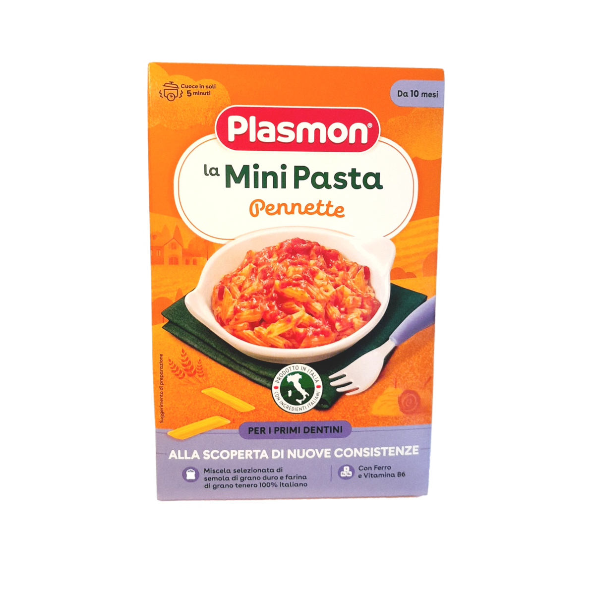 PLASMON BABY FOOD PASTA GR 300 PENNETTE – myDelibox
