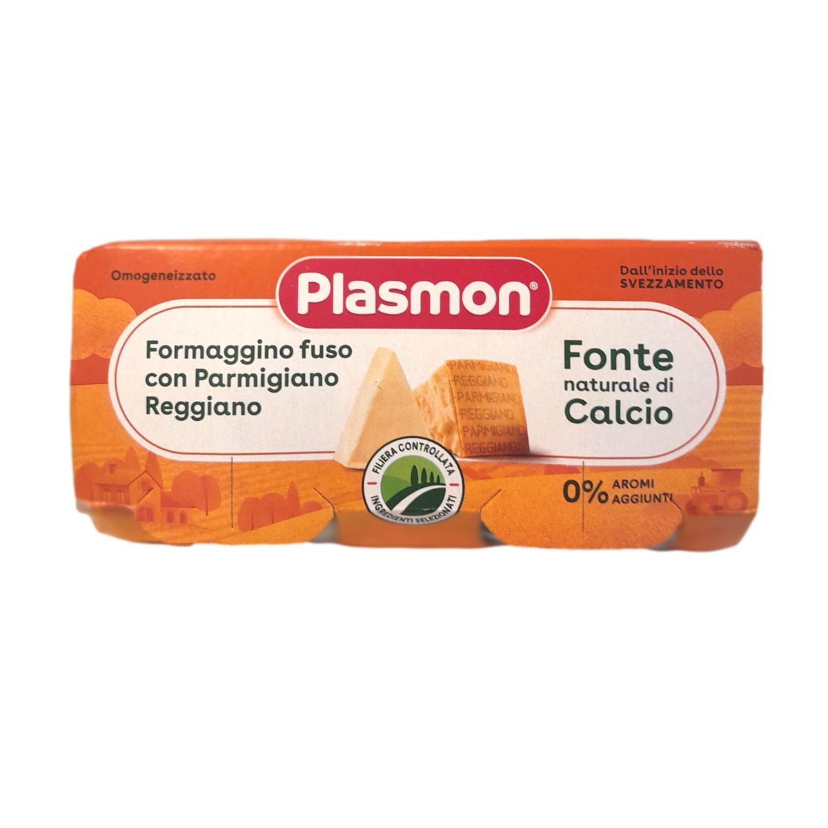 PLASMON BABY FOOD PUREE CHEESE GR 80 X 2 FORMAGGINO AND PARMESAN ...